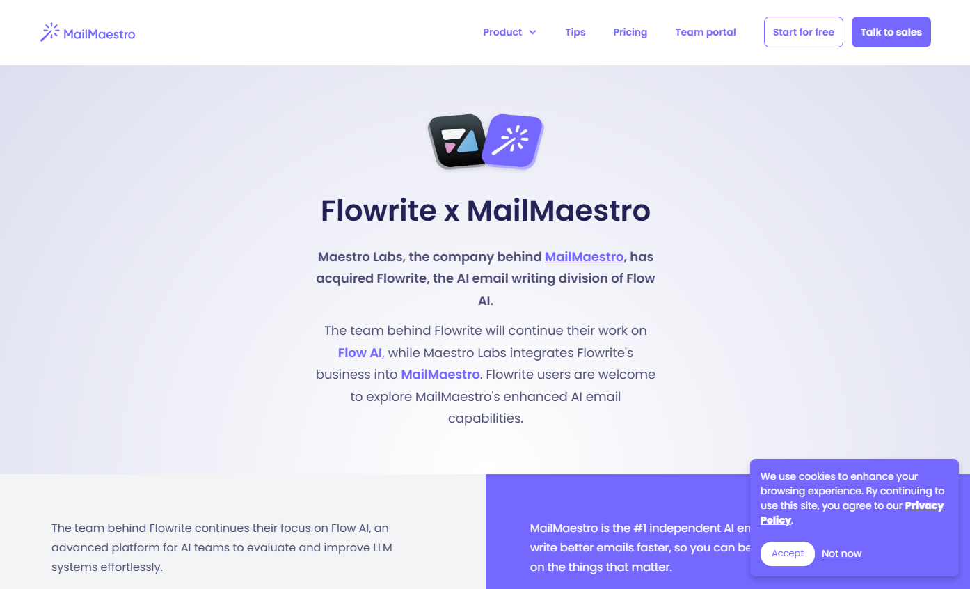 Flowrite; An intelligent tool for writing professional texts - Top AI ...